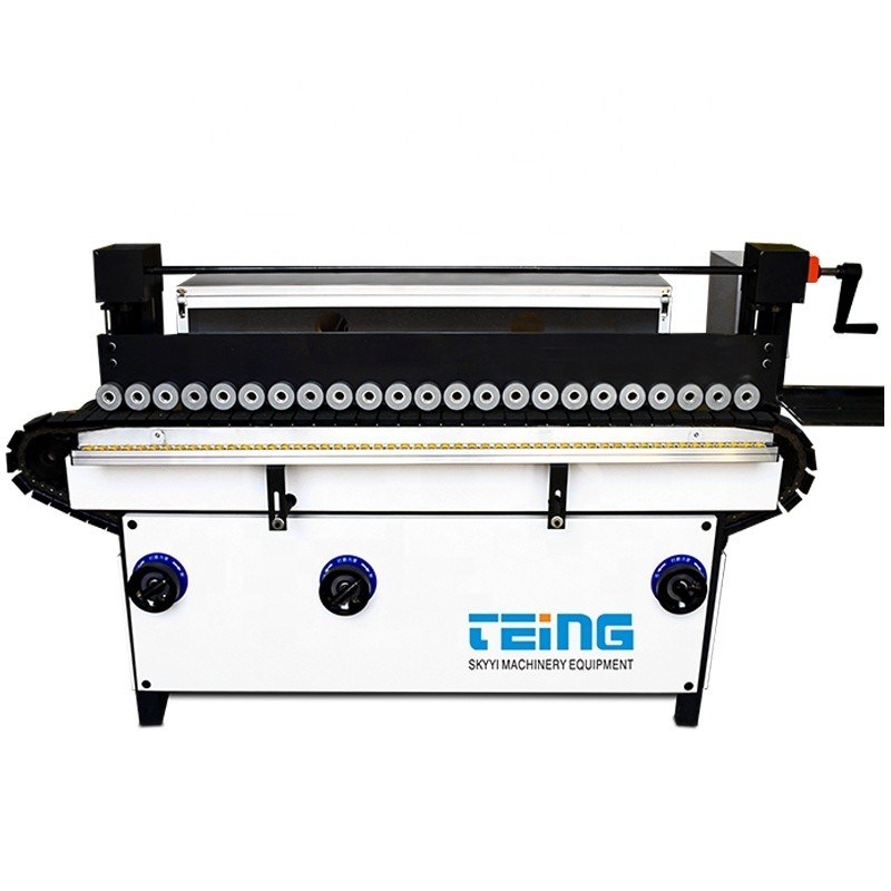 Three Head Vertical Door Edge Side Sanding Machine with 150mm Polishing ...