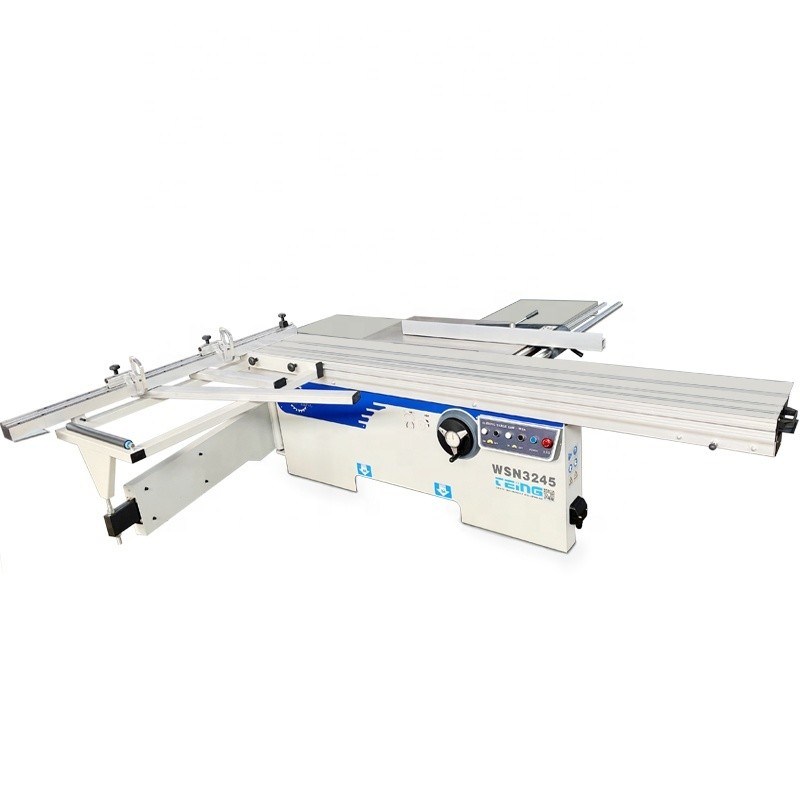 1250MM Woodworking Sliding Table Saw WSN3045 with 20mm Scoring Spindle ...